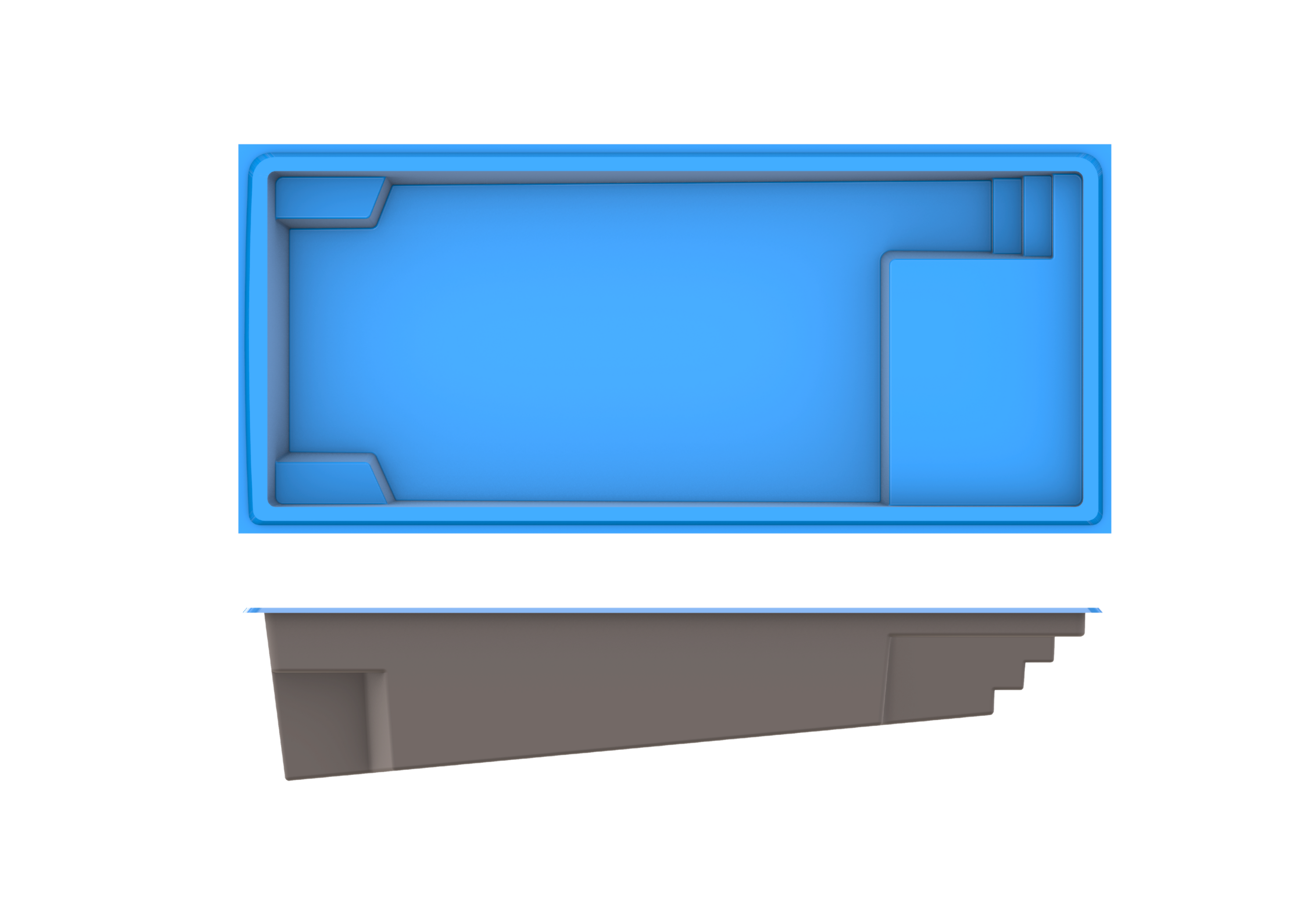 Rainforest Pools USA - Best Fiberglass Pool Manufacturer